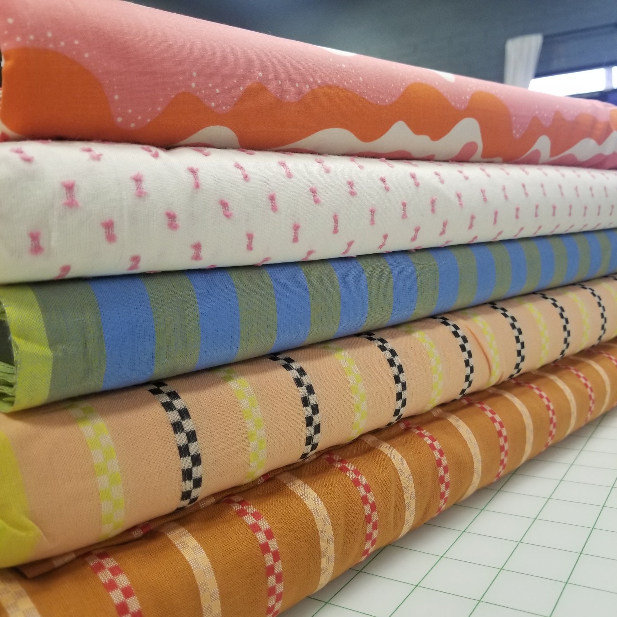 Designer Fashion Apparel Fabric By The Yard- Deadstock Fabric Boutique ...