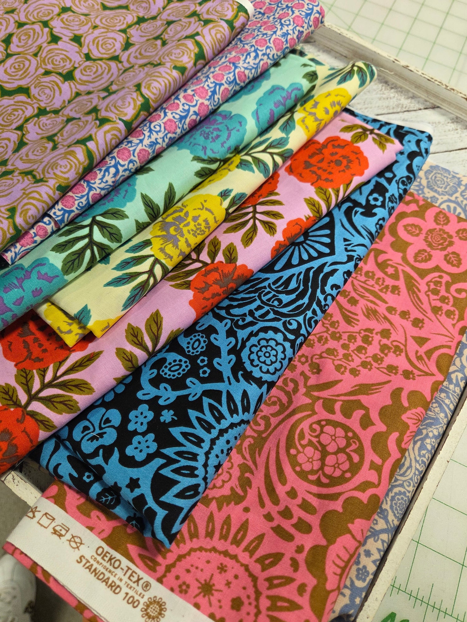 Designer Fashion Apparel Fabric By The Yard- Deadstock Fabric Boutique ...
